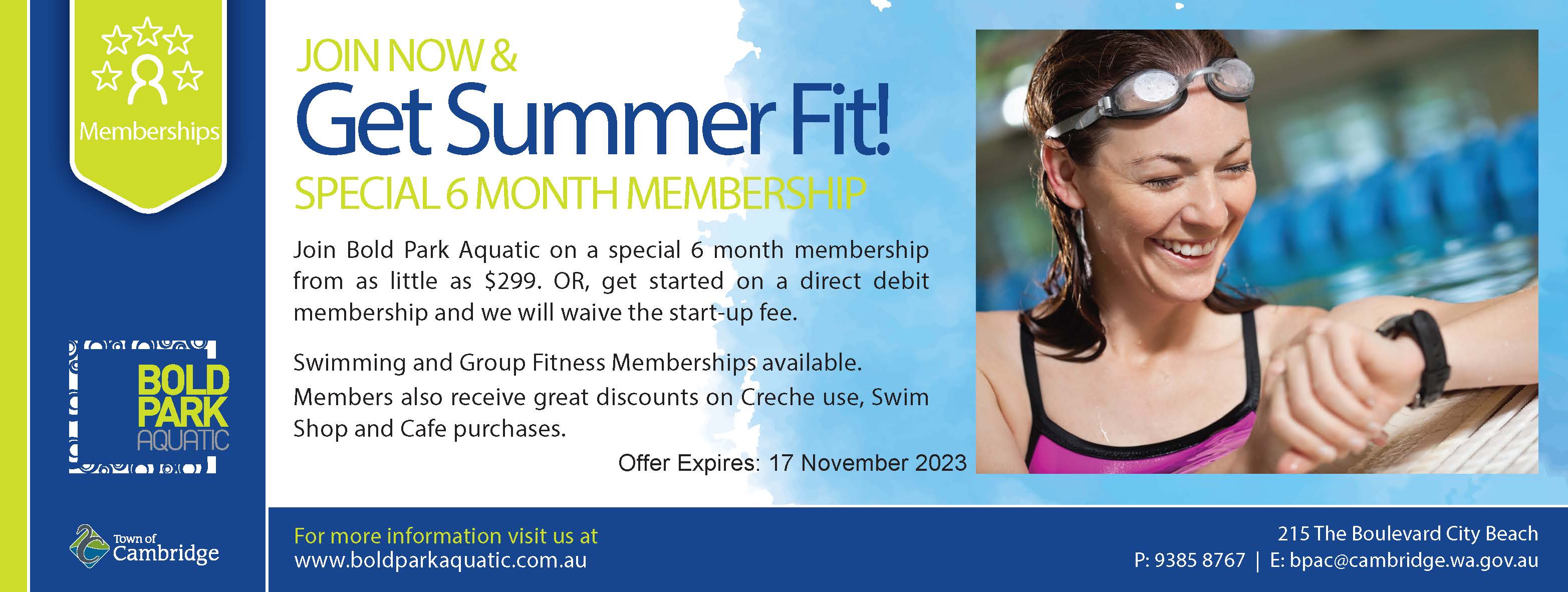 Home Bold Park Aquatic Centre